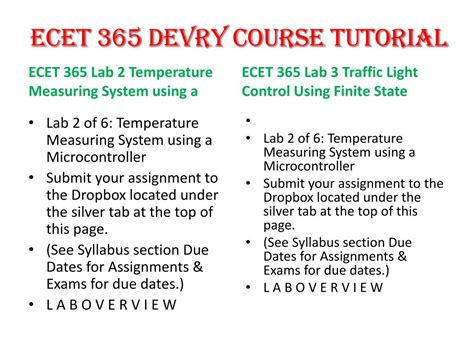 Ppt Ecet 365 Devry Course Tutorial Uophelp Powerpoint Presentation