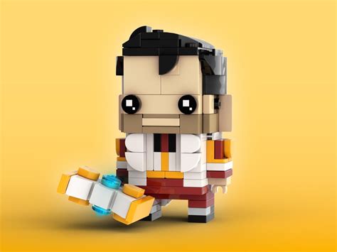 Lego Moc Jayce Brickheadz Lego Moc Netflix Arcane League Of Legends By Eugenio Iacono