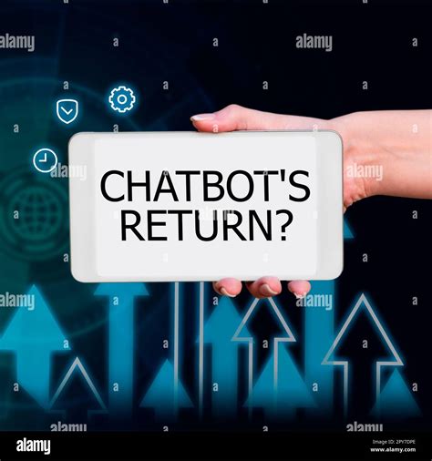 Handwriting Text Chatbots Return Business Concept Program That