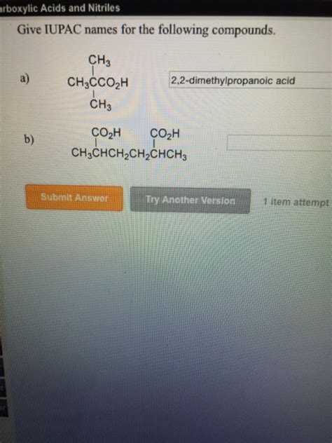 Solved Give IUPAC names for the following compounds. | Chegg.com