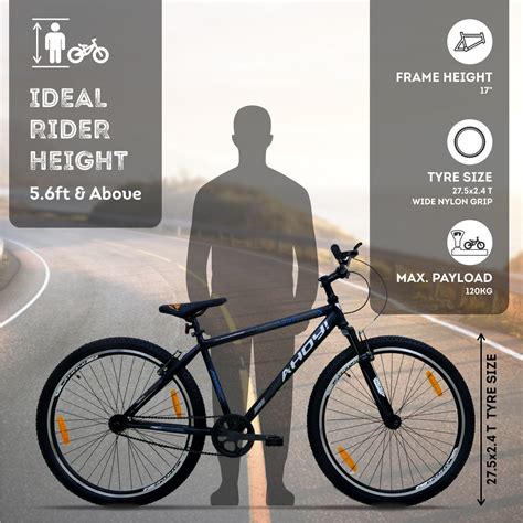 Hover Cycle Without Gear 275t Buy Blue Non Gear Cycle For Men