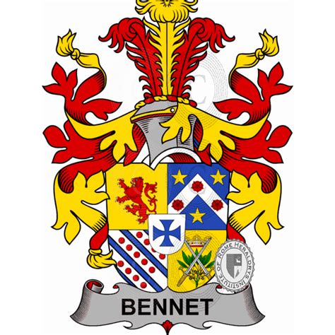 Bennet Familia Heráldica Genealogía Escudo Bennet