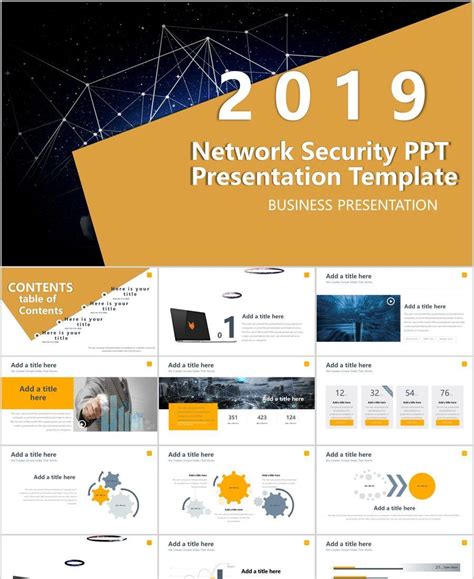 Template Ppt Jaringan Komputer 55 Koleksi Gambar