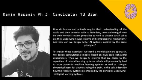 The Brainstorms Scientific On Linkedin Our Next Speaker Ramin Hasani