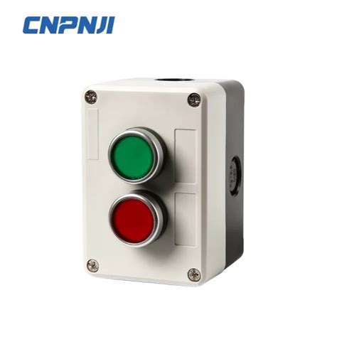 Push Button Switch Box With 3 Holes Waterproof Push Box And Plastic Box