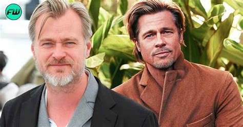 "He didn't have any reason to know who I was": Christopher Nolan Revealed His Meeting With Brad ...