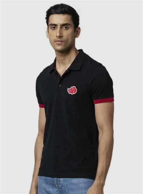 Buy Celio Men Naruto Shippuden Regular Fit Polo T Shirt From Celio At Just Inr 18990