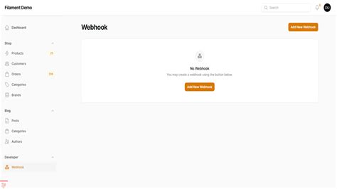 webhook server by josie darang filament