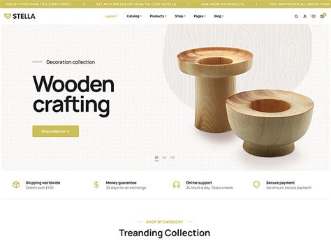 Stella Modern Multi Concept ECommerce Magento2 Theme
