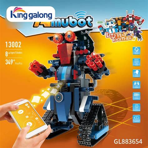 Mould King Technic Robert Set Remote Control Block Robot Crawler Car