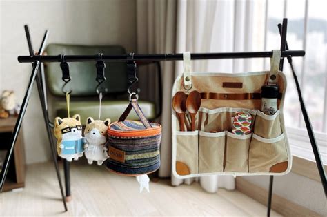 캠핑초보의 캠핑용품 다이소 인디언 행어 캠핑 오거나이저 고리 후크 페이코 할인 네이버 블로그