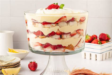 Strawberry Trifle A Classic Twist