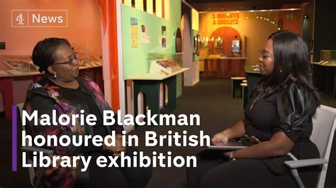 Malorie Blackman British Library Exhibition Celebrates Authors Career