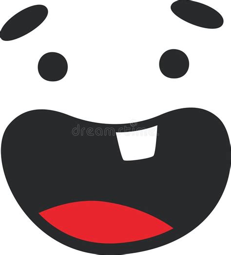 Screaming Character Face Stock Vector Illustration Of Funny 286628771