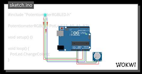 pot rgb led library wokwi esp32 stm32 arduino simulator