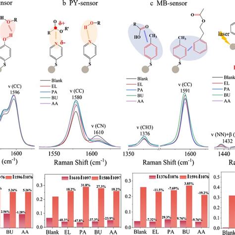 Analysis Of Differential Surface Interactions Of Sers Nanosensors Ph Download Scientific
