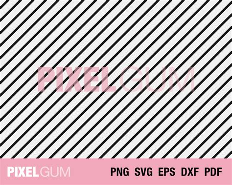 Seamless Diagonal Line Pattern Svg Editable Stripes Pattern Svg Eps Dxf Png Pdf Etsy