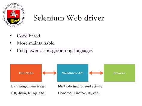 web ui testing automation and selenium ppt download
