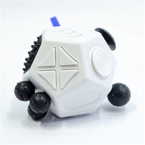 Fidget Dodecaedro Blanco Fidget Cube Perucubos