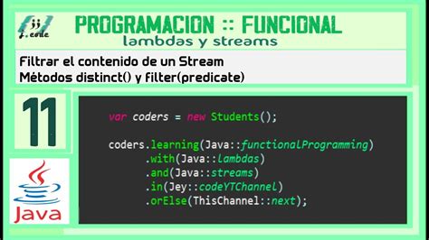Programación Funcional En Java Filtrar Un Stream Método Filter