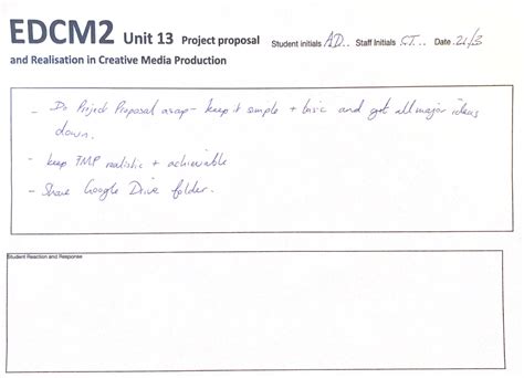 Tutor Feedback Col75182