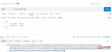 how to use springboot springsecurity jwt to implement system