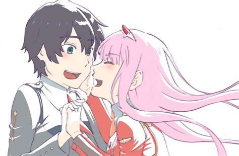 Zero Two And Hiro Darling In The Franxx Drawn By Pandagapandade Danbooru