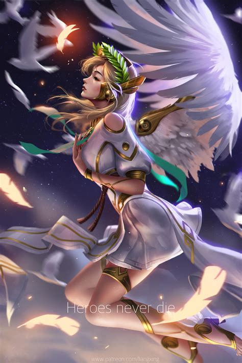 Mercy Winged Victory By Liang Xing Rinegentlemanboners