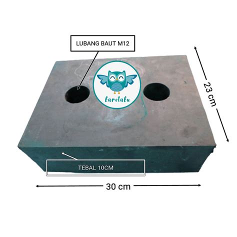 Rubber Bumper Loading Dock Karet Parkir Whelcock Karet Loading Dock Lazada Indonesia