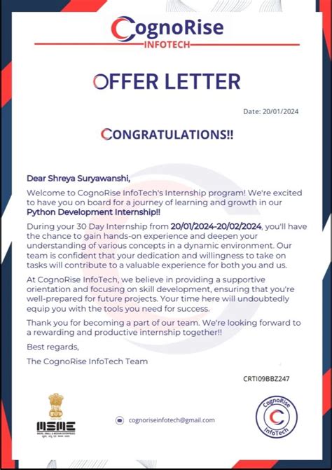 Shreya Suryawanshi On Linkedin Cognoriseinfotech