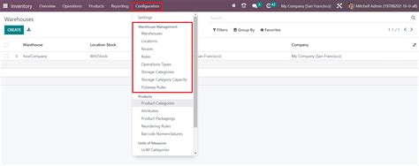 Warehouse Management In Odoo 16 Inventory Odoo V16 Enterprise Edition Book