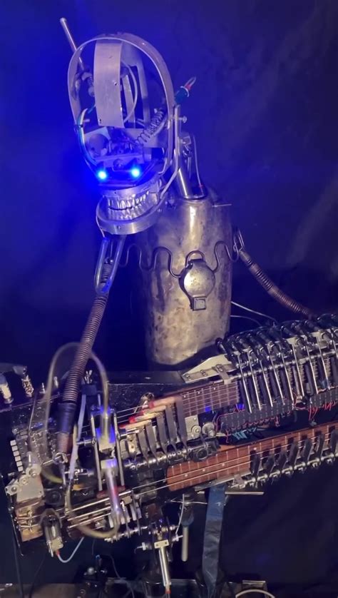 This Dude Made A Robotic Band This Thing Is So Cool R