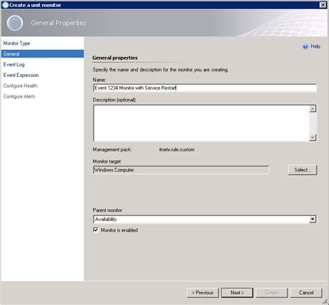scom 2012 recovery task script for restarting a windows service and