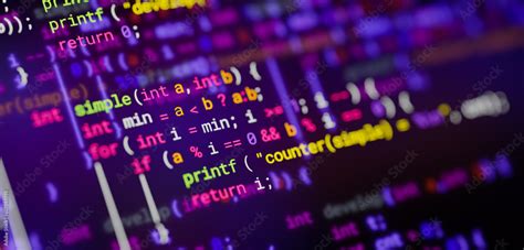 Coding Programming Developing Typing Script Source Languages Symbols