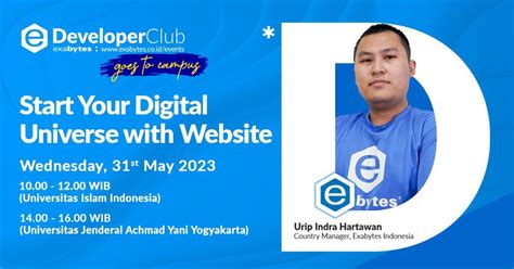Exabytes Developer Club Goes To Campus Yogyakarta