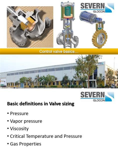 Control Valve Presentation Severn Glocon Pdf