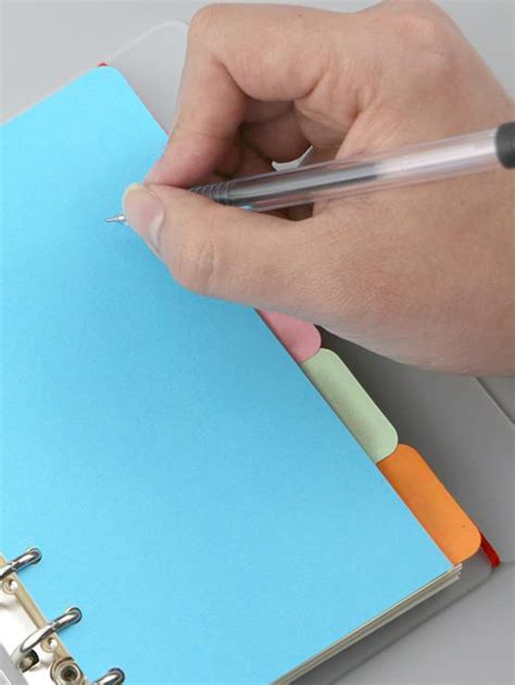 5pcs Random Color Binder Index Divider Artofit 5pcs Random Color Binder Index Divider Artofit