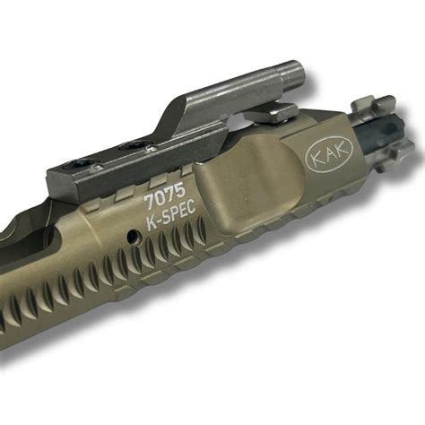 K Spec Low Mass Ar15 Bcg 556300 Blackout Dual Ejectors Down Vent