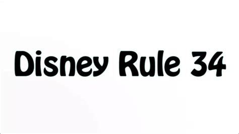 Learn How To Pronounce Disney Rule 34 Youtube