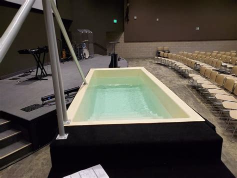 Portable Baptismal Pools At Wilfred Mccarty Blog