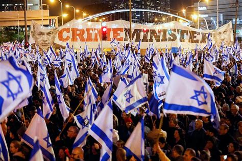 Proteststreik Und Großdemo Gegen Justizreform In Israel Newsorfat