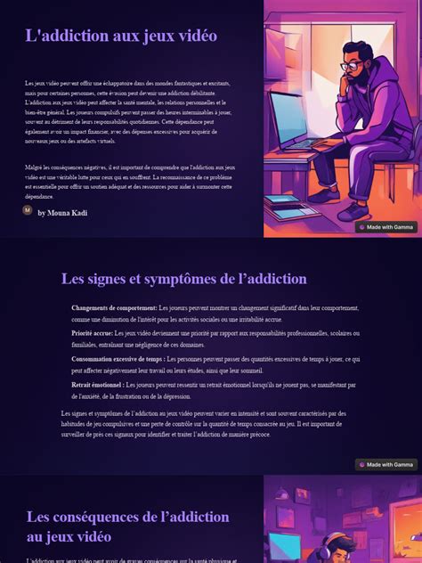 Comprendre Laddiction Aux Jeux Vidéo Pdf Jeu Pathologique