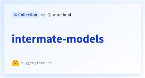 Intermate Models A Aurelio Ai Collection