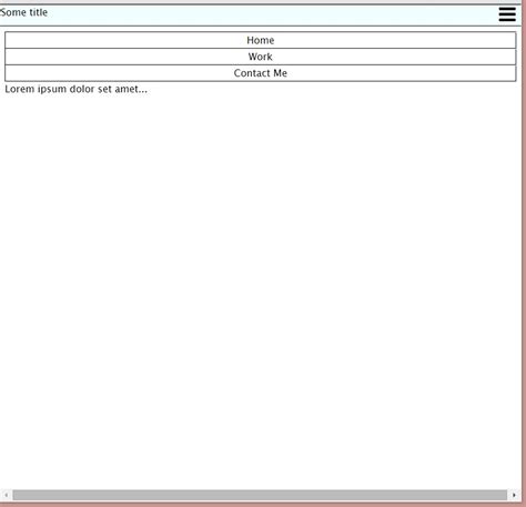 Javascript Responsive Menu Doesnt Close Even After Browser Resize