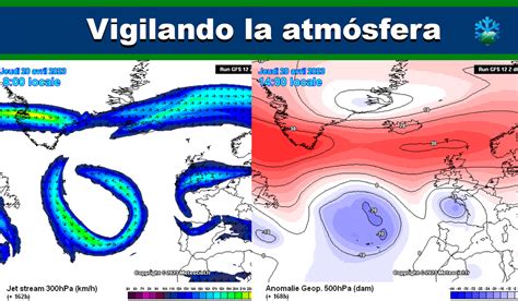 Así Se Retuerce Y Rompe El Jet Stream Al Oeste De La Península La