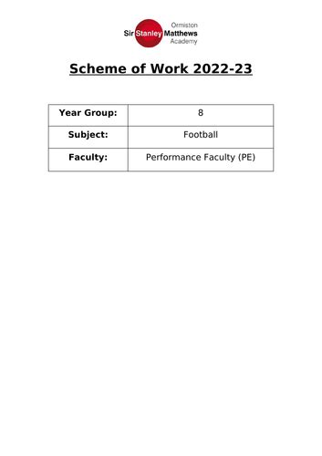 Pe Key Stage 3 Full Curriculum Block Plans And Schemes Of Work Teaching Resources
