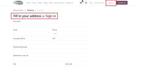 how to configure guest check in and check out options in odoo 17 website