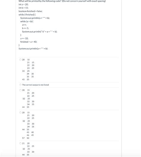 Solved What Will Be Printed By The Following Code Do Not Chegg