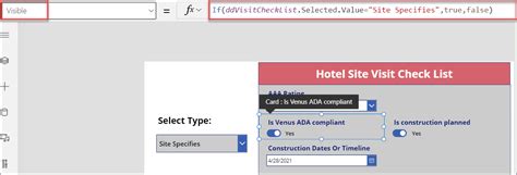 show hide fields based on dropdown selection powerapps 2 examples