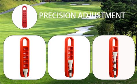 Tizee 3pcs Golf Tee Lifter Precision Tee Height Adjuster